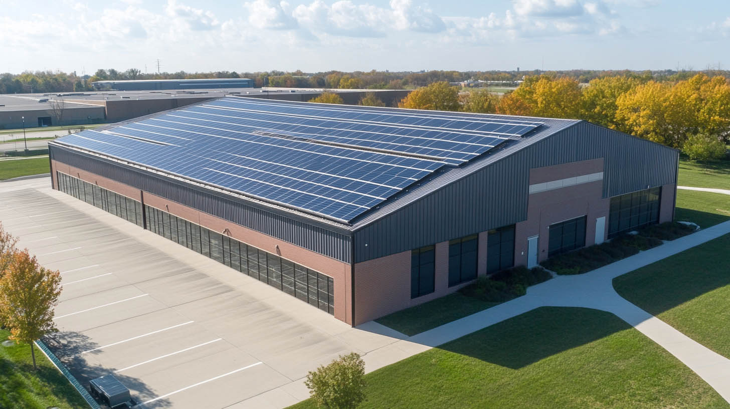 Complete Guide to Solar Panels for Commercial Buildings - United Roofing